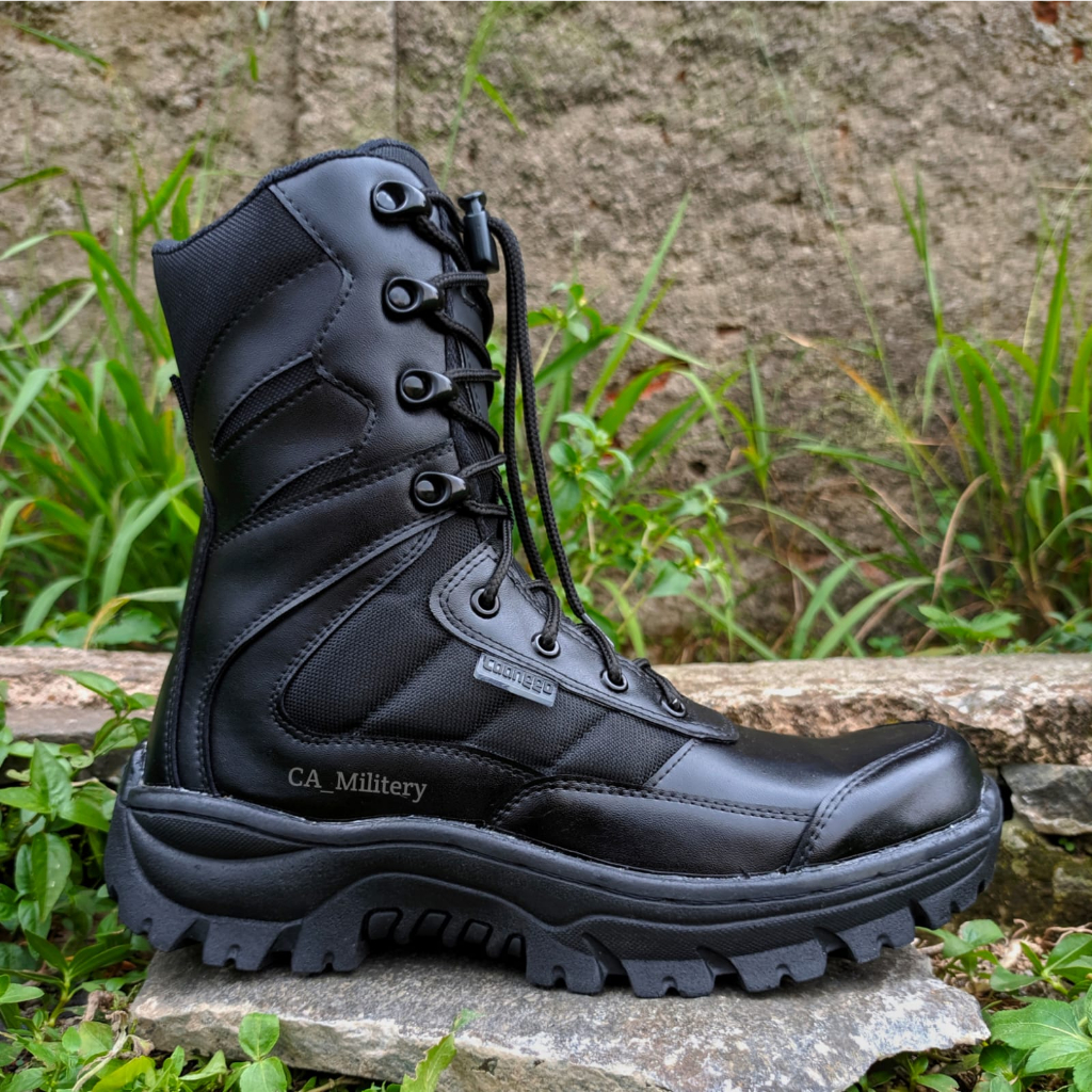 Jual Sepatu PDL TNI POLRI Safety Boots Tactical Security Satpol pp ...