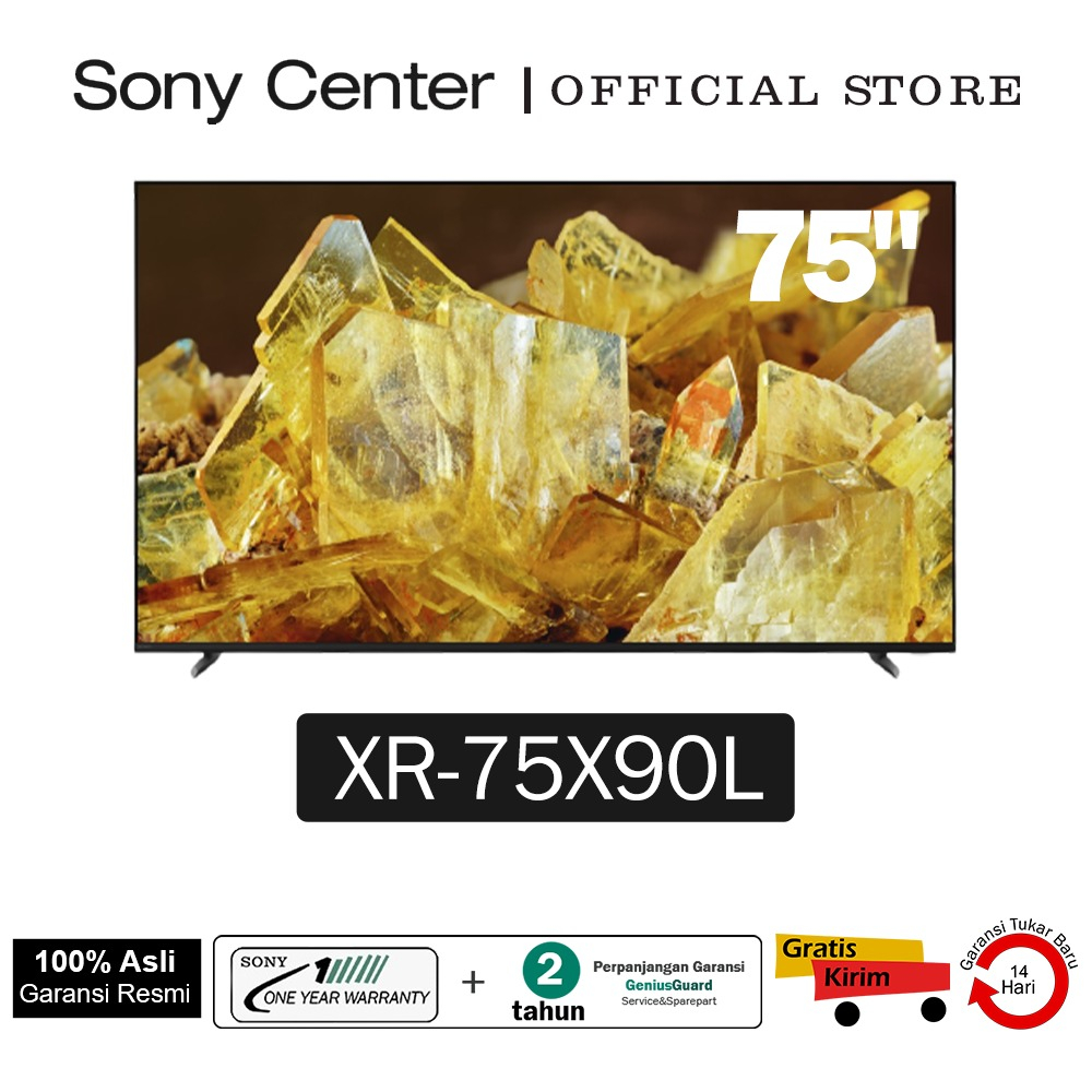 Jual SONY CENTER SONY LED TV XR-75X90L / XR75X90L / XR 75X90L / X90L BRAVIA XR LED Full Array ...