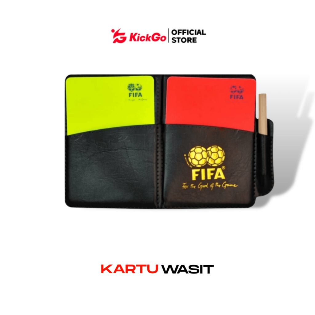 Jual KickGo Kartu Merah Kuning Wasit Sepakbola Futsal Red Card Referee ...