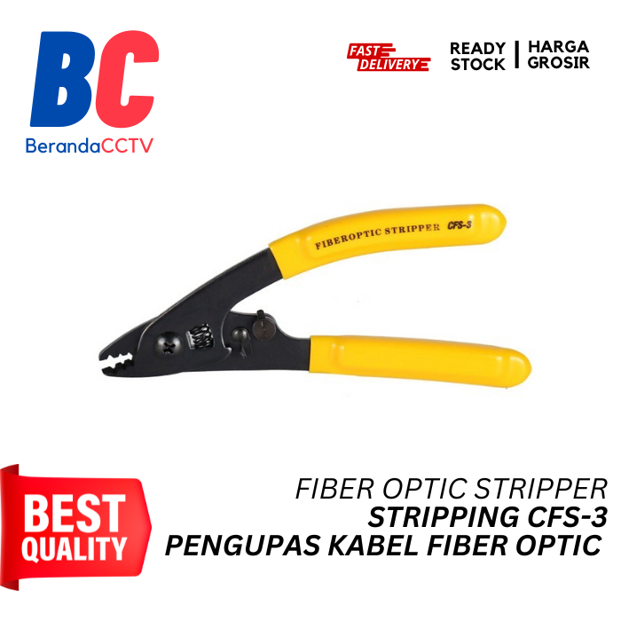 Jual FIBER OPTIC STRIPPING CFS-3|TANG PENGUPAS KABEL FIBER OPTIC ...