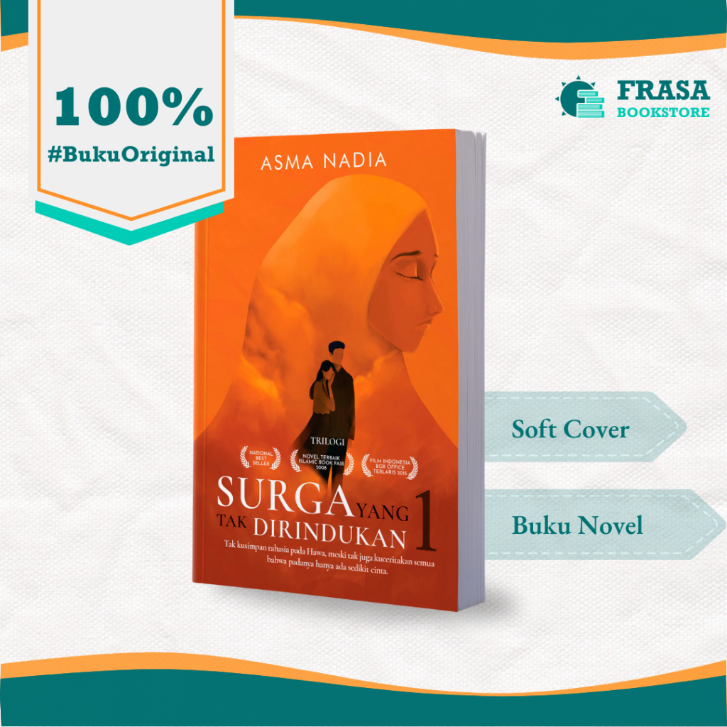 Jual Buku Republika Novel Surga Yang Tak Dirindukan 1 - Asma Nadia | Shopee Indonesia