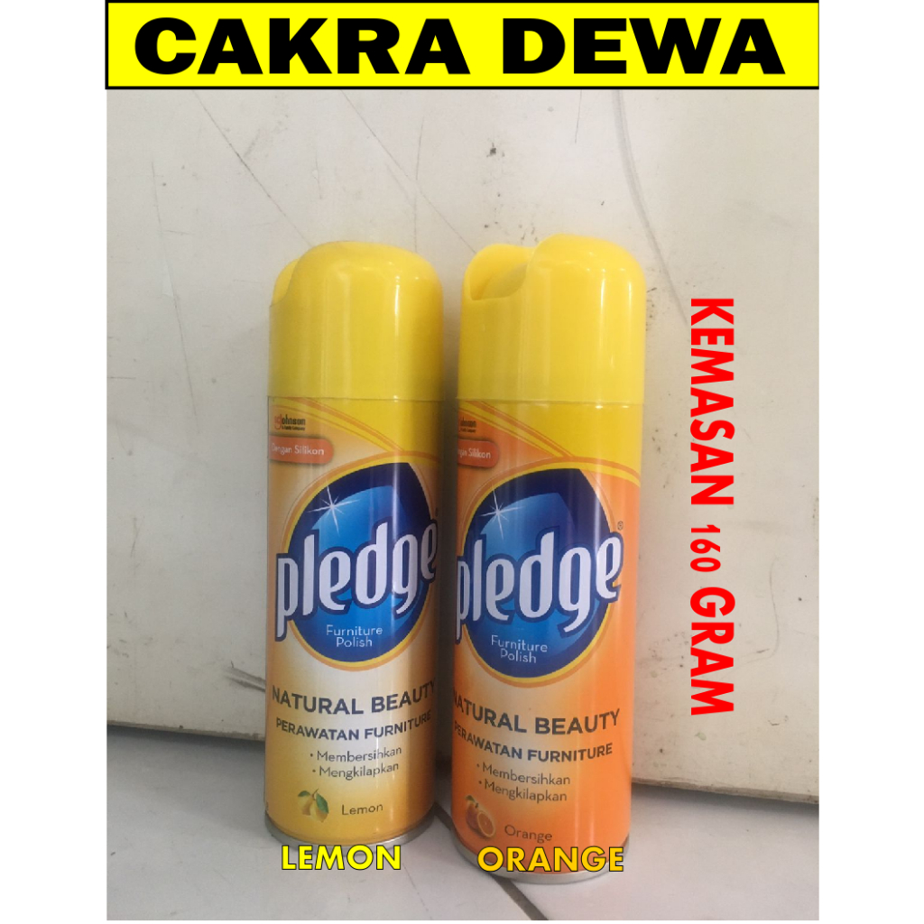 Jual PLEDGE Aerosol Orange dan Lemon Furniture Polish Pembersih ...