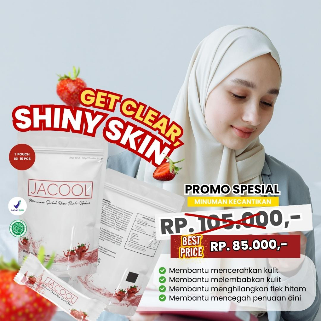 Jual Jacool Beauty Drink BPOM Minuman Collagen Colagen Terbaik Kolagen ...