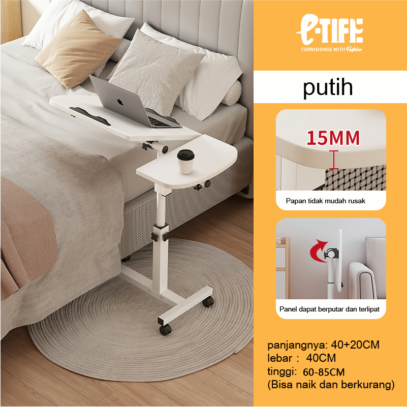 Jual Damaindah Meja Portable / Meja Lipat Portable / Meja Adjustable ...