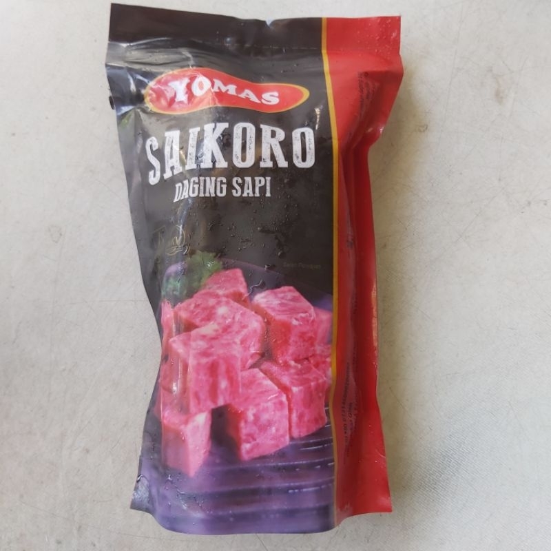 Jual Beef Saikoro 500 gram Yomas | Shopee Indonesia