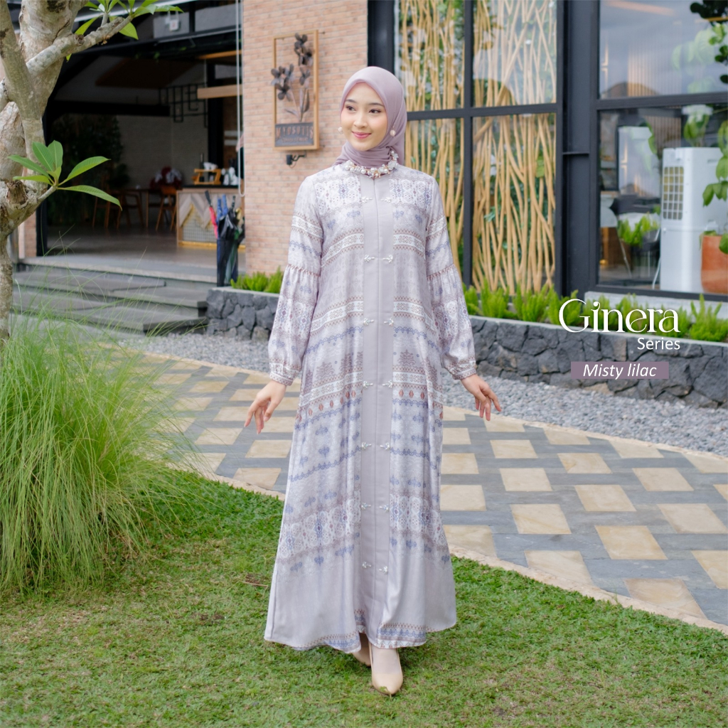 Jual Ginera Gamis Payet Couple Premium Series (GAMIS SAJA) | Shopee ...