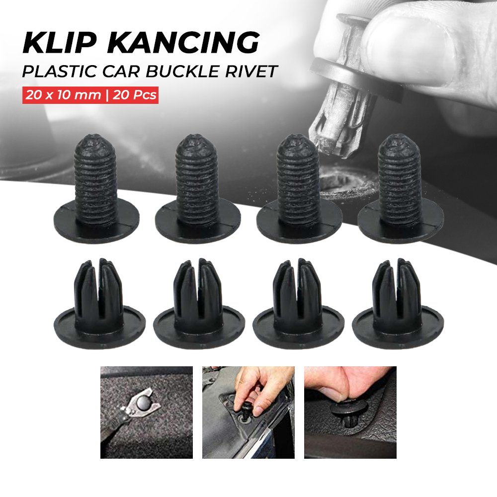 Jual ecer baut rivet body dashboard mobil universal Klip Kancing ...