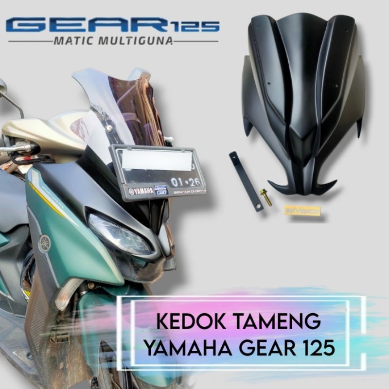 Jual Kedok Tameng Windshield Yamaha Mio GEAR 125 | Shopee Indonesia