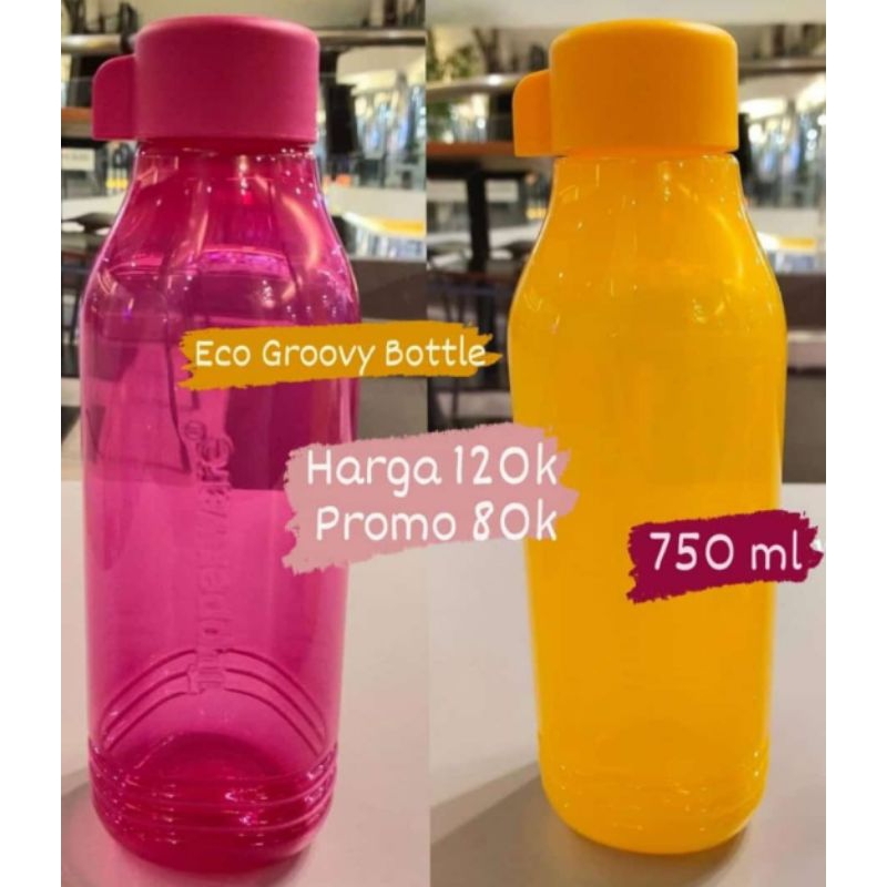 Jual botol minum ecco grovvy bottle by tupperware | Shopee Indonesia