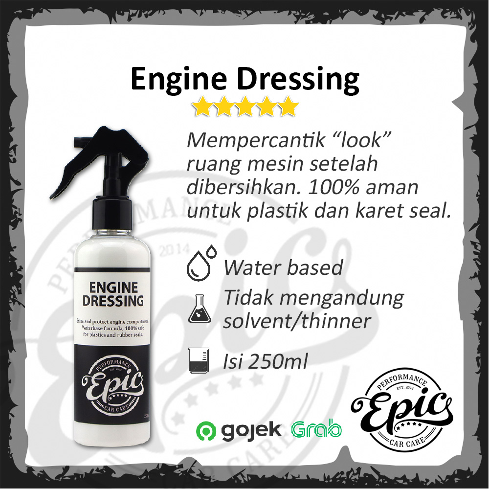 Jual Cairan Pengkilap Ruang Mesin Engine Bag Engine Dressing | Shopee Indonesia