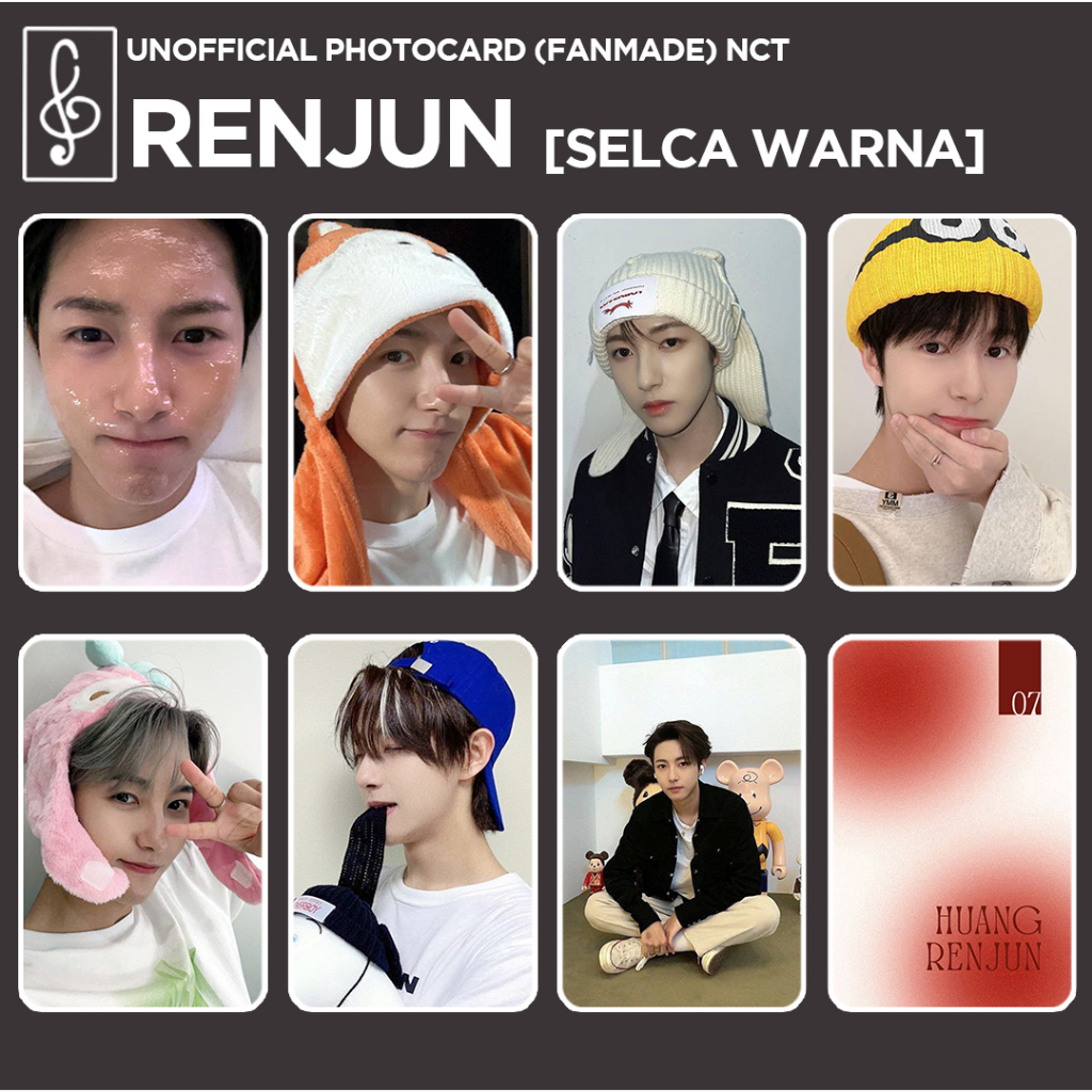 Jual [SELCA WARNA NCT] RENJUN BOYFRIEND MATERIAL PHOTOCARD UNOFFICIAL | Shopee Indonesia