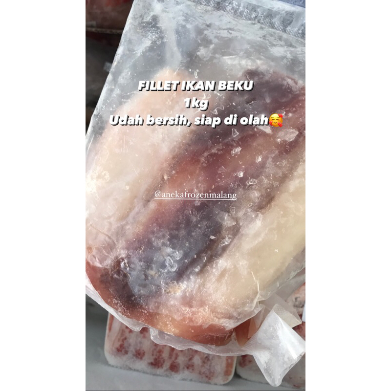 Jual ikan fillet 1kg aneka frozen malang | Shopee Indonesia
