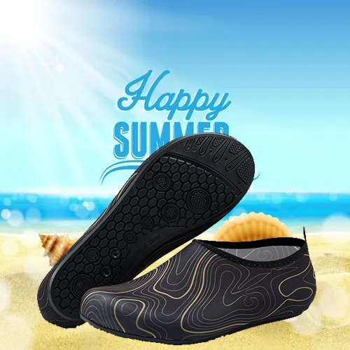 Jual Aqua / Water Shoes / Sepatu Slip On Pantai/Snorkling/Renang Dengan ...
