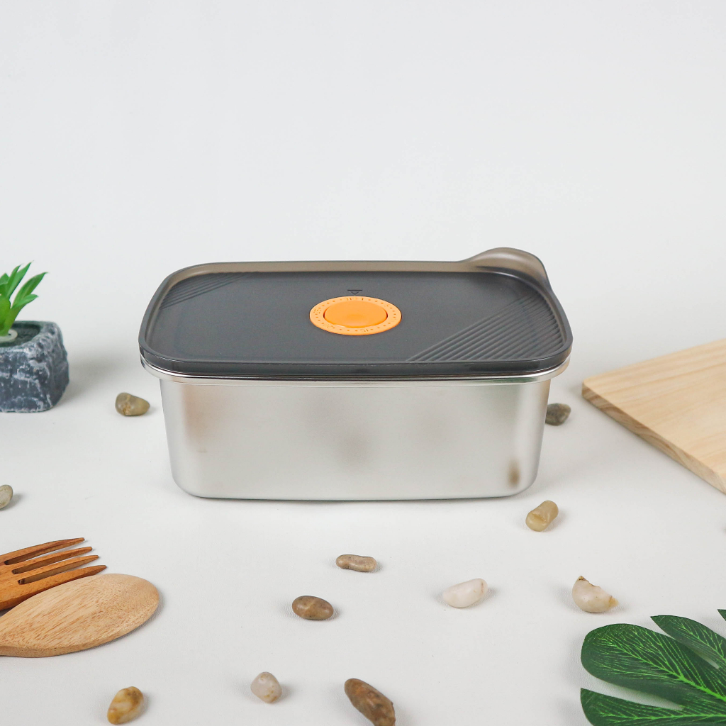 Jual RD - HAVIN Vacuum Food Container Lunch Box Kotak Bekal Makan 1100 ...