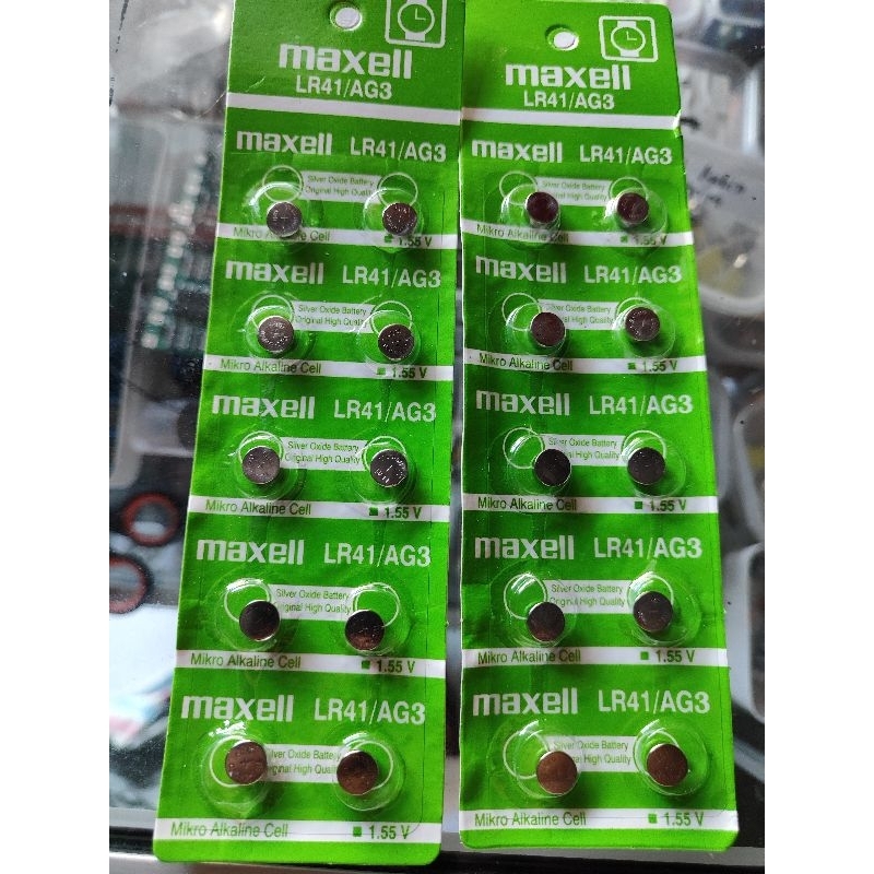 Jual Baterai JAM TANGAN Kancing AG3 LR41 LR 41 AG-3 SR-AG-10 Batre Battery Batrei L736F | Shopee ...