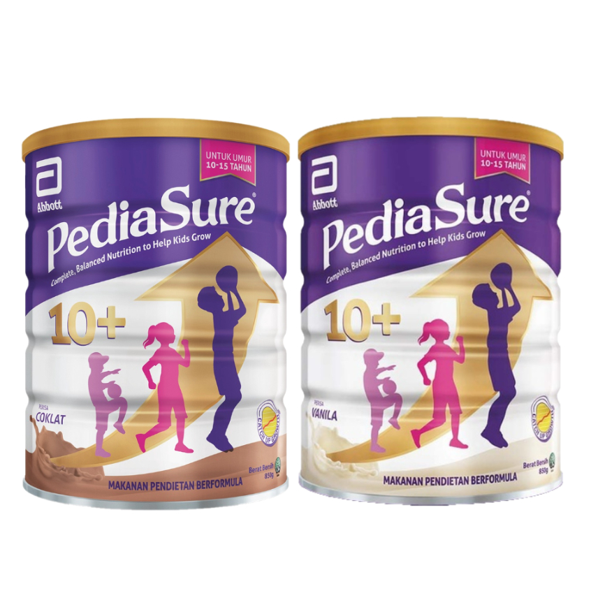 Jual Pediasure 10+ Plus Vanilla Chocolate 850g Malaysia | Shopee Indonesia