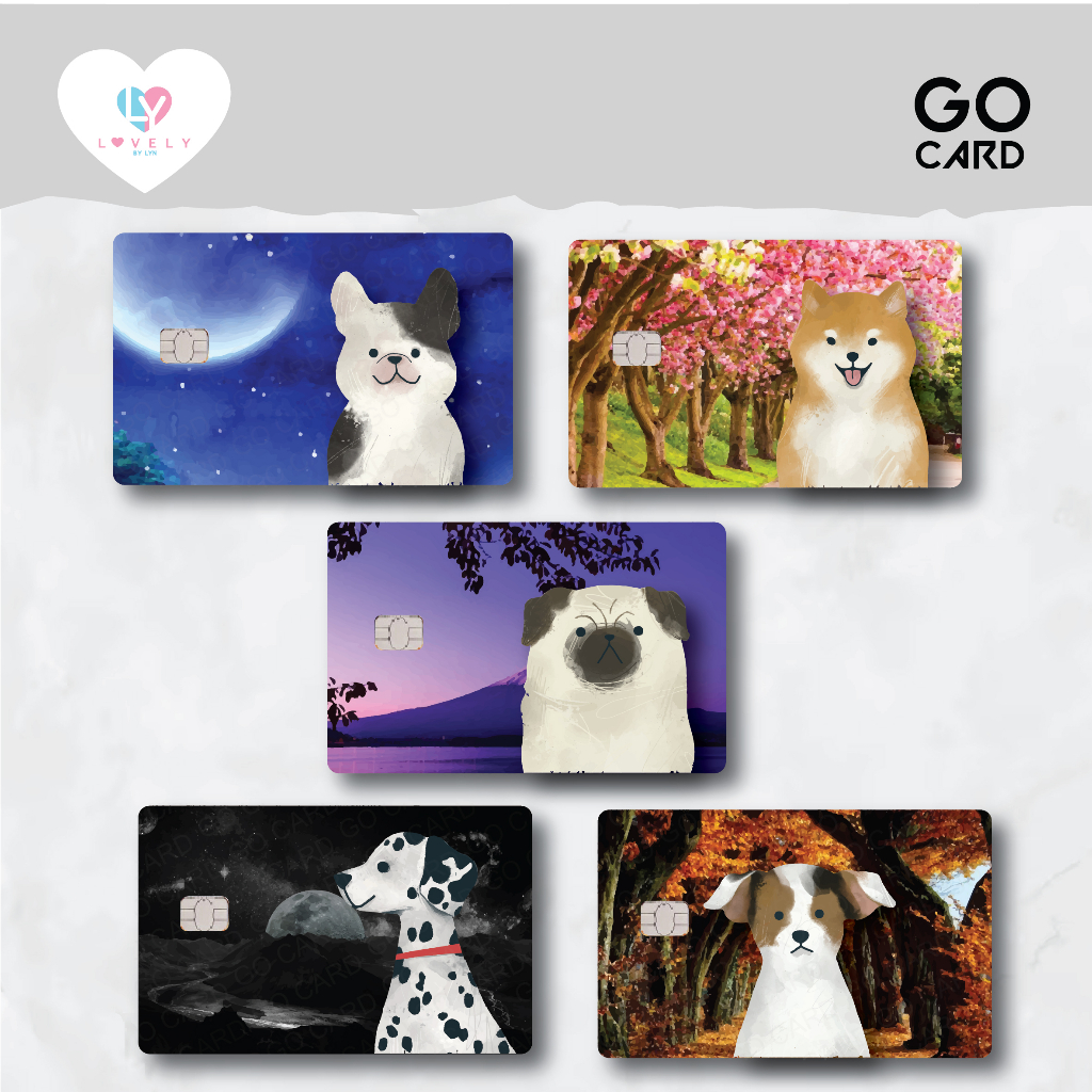 Jual Sticker Kartu ATM Cute Dog Hologram Emoney Flazz Sticker | Shopee ...
