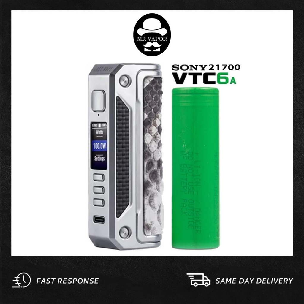 Jual THELEMA SOLO DNA 100C + BATTERY ORIGINAL BY LOST VAPE | Shopee ...