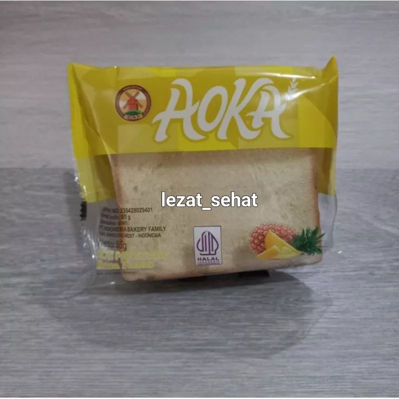 Jual Aoka Roti Panggang Lembut 1 Dus isi 60pcs tersedia satuan rasa dan ...