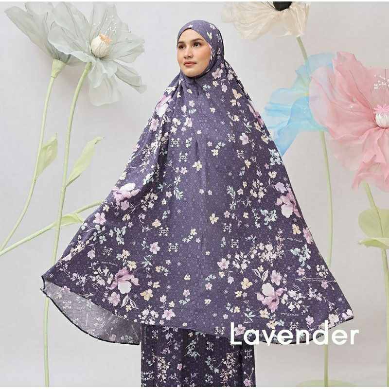 Jual Diario x Dwihanda Mukena Rekah Prayer Set (Lavender) | Shopee ...
