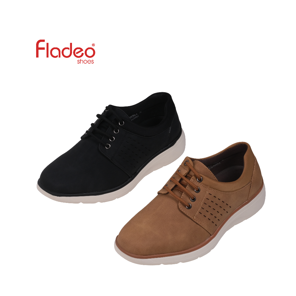 Jual Fladeo F23/MSC205-3BG/Sepatu Slip on Tali Pria [ Slip on Shoes ...