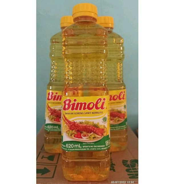 Jual Bimoli 620ml Botol Minyak goreng paling jernih, sehat, hemat dan ...