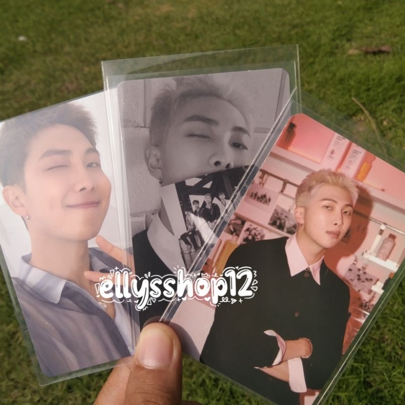 Jual OFFICIAL PHOTOCARD BTS RM KIM NAMJOON (Baca Deskripsi) | Shopee ...