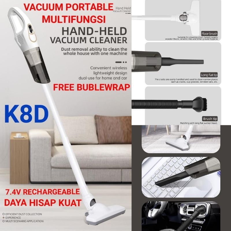 Jual Penyedot Debu Tanpa kabel Vacuum Cleaner Portable Wireless Vakum ...
