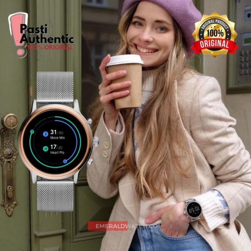 Jual Smartwatch Wanita Mesh Silver 8GB | Shopee Indonesia