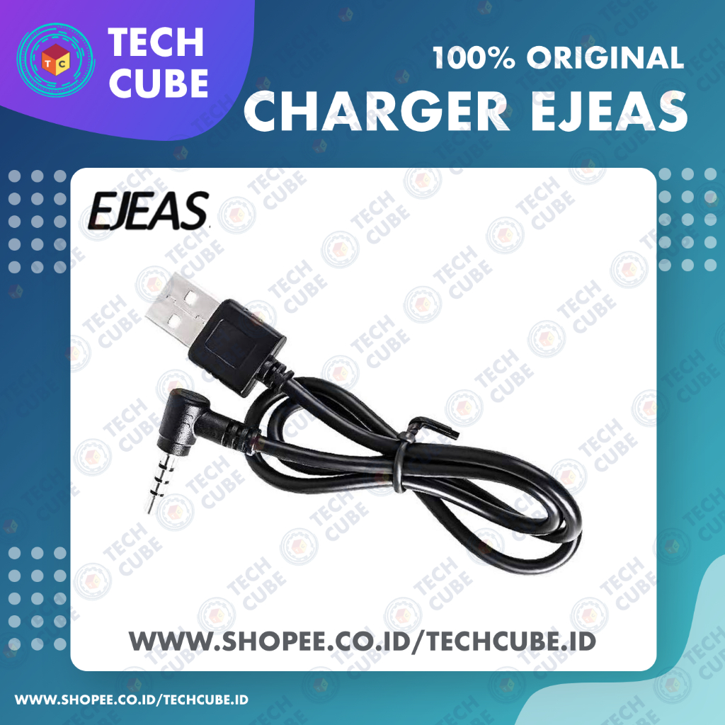 Jual Kabel Charger Charge Charging Cable Jack Intercom EJEAS V6 PRO ...