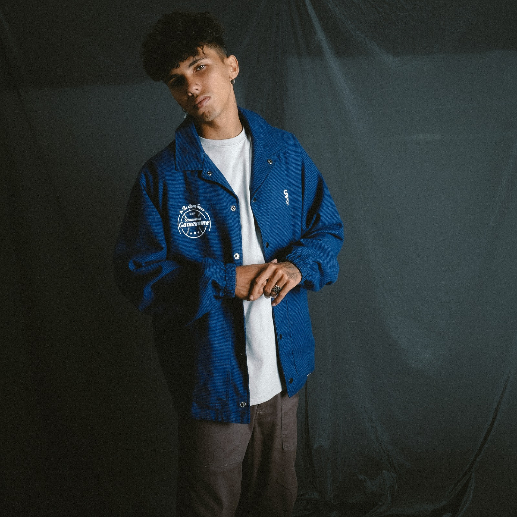 Jual Screamous GAMESOME Coach Jacket BENCH WARMER PEONY NAVY | Shopee ...