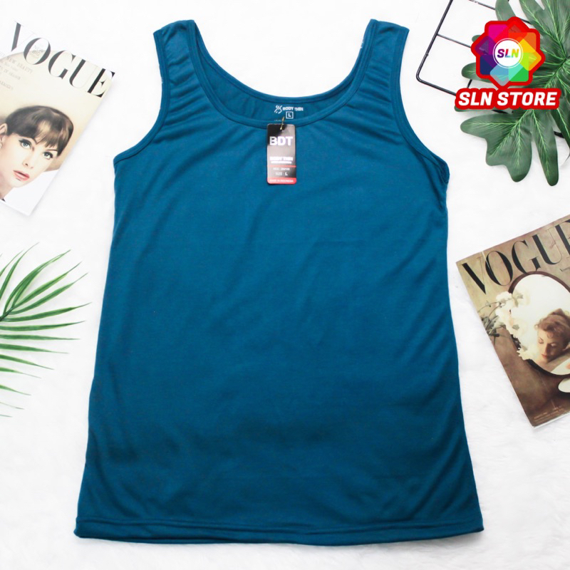 Jual SLN- TANKTOP PREMIUM WANITA / SINGLET TALI BESAR TANGTOP BODYTHIN ...