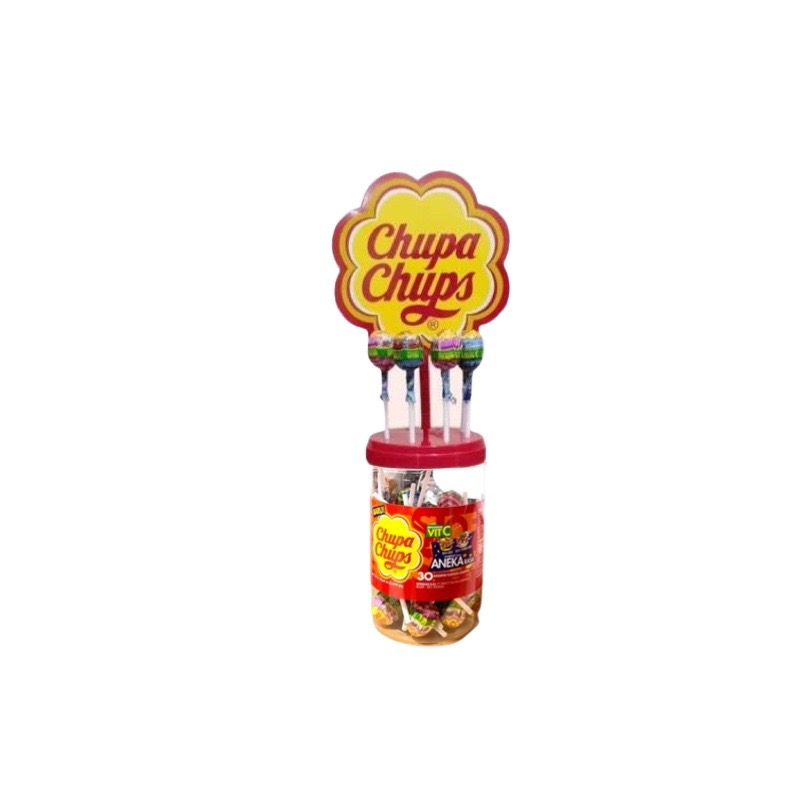 Jual Chupa Chups Toples – 30pcs Lolipop Rasa Cola & Strawberry | Jadoel ...
