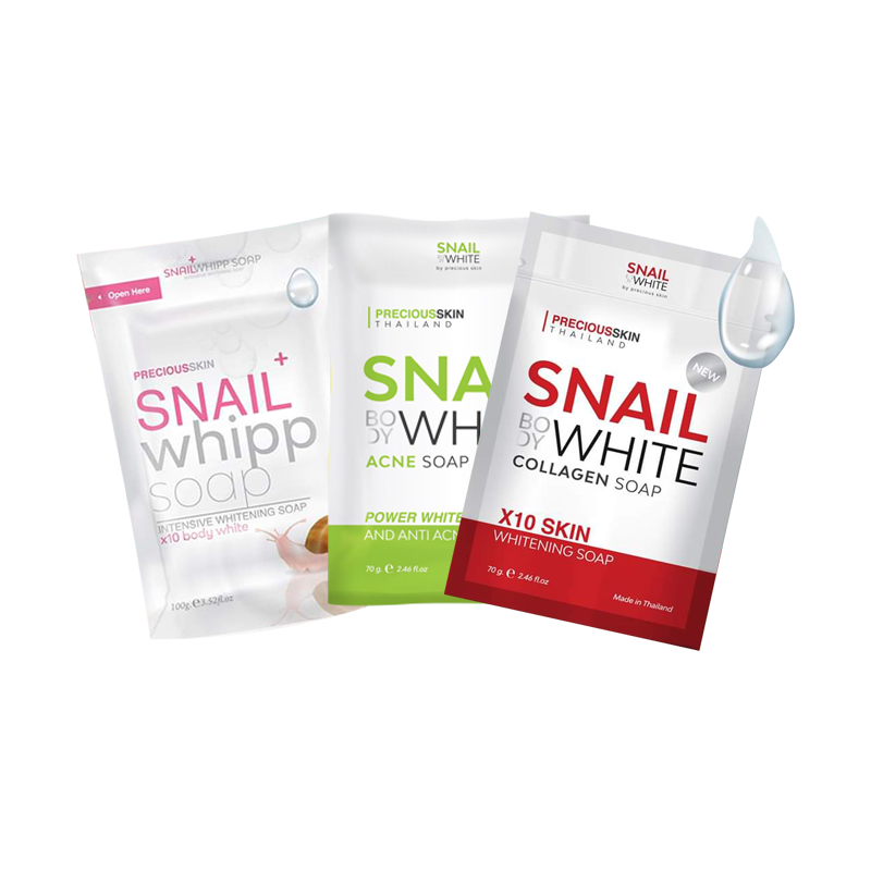 Jual Precious Skin Thailand Snail Body White Anti Acne Collagen X10 ...