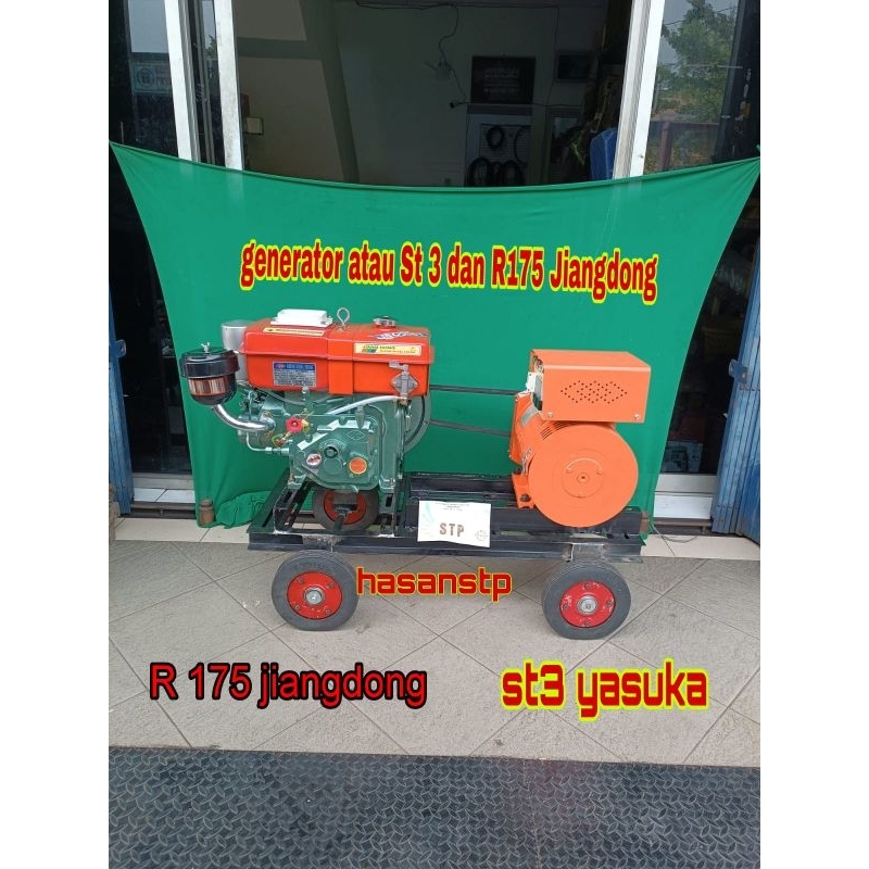 Jual MESIN GENERATOR ST3 YASUKA DAN MESIN DIESEL R175 JIANGDONG ...