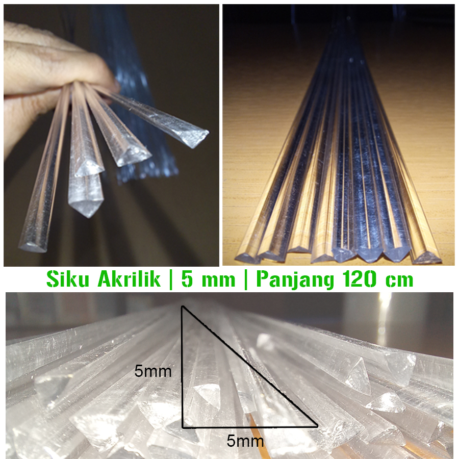 Jual Siku Akrilik 5MM Panjang 100cm | Shopee Indonesia