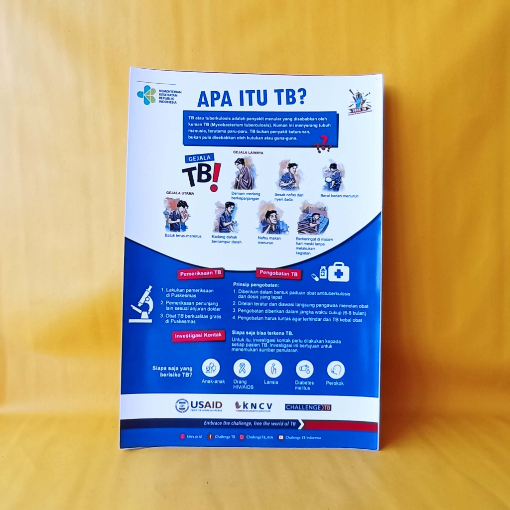Jual Poster Penyakit | Poster Apa Itu TB | Poster TBC | Poster ...