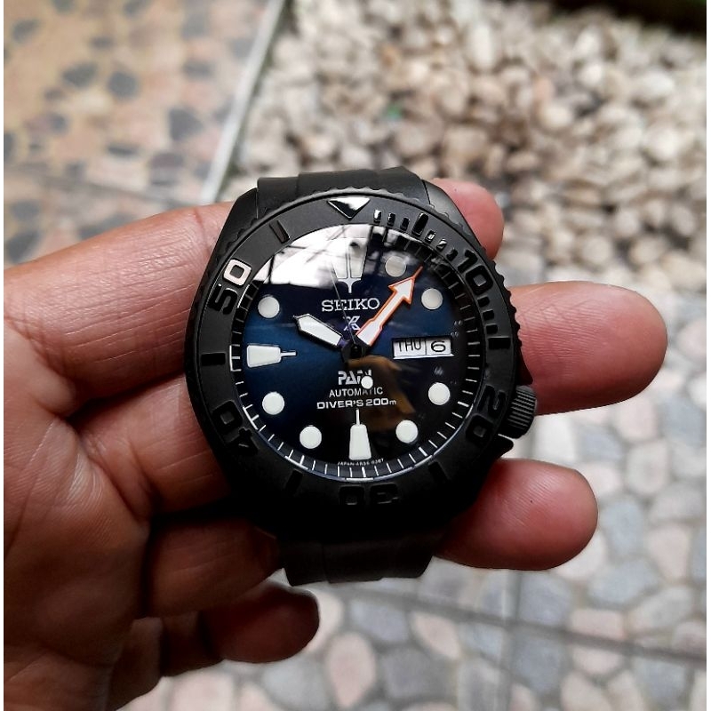 Jual seiko mod srpd skx nh36 movement black pvd matte case | Shopee Indonesia