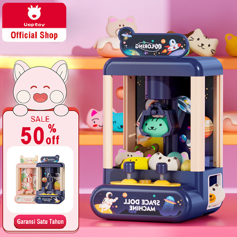 Jual Uoptoy Mainan Claw Game Joy Claw Doll Machine Mesin Capit Mini ...