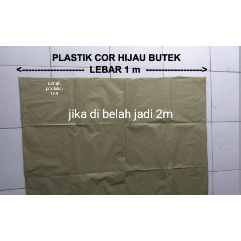 Jual plastik cor hijau butek alas cor beton | Shopee Indonesia
