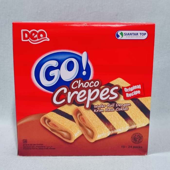 Jual Go Choco Crepes (1 Box isi 24 Pcs) | Shopee Indonesia