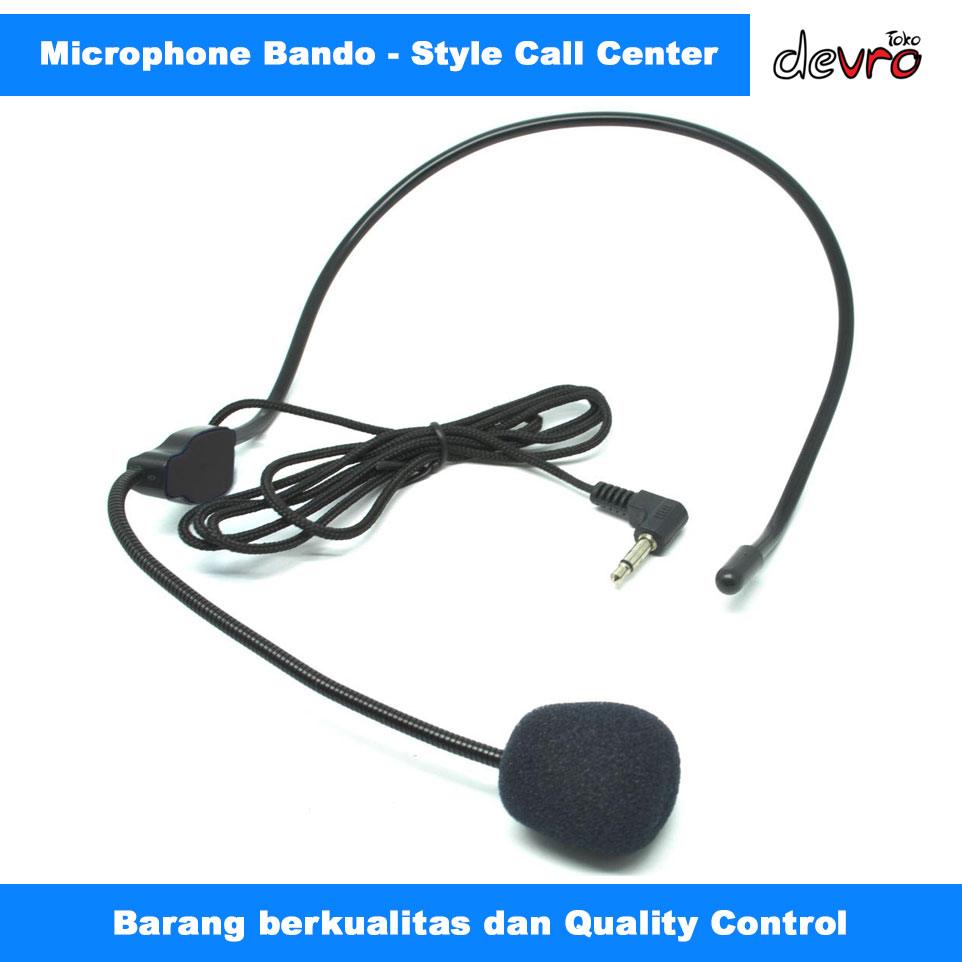 Jual Microphone Clip Model Bando Mic Clip Mikrofon Handsfree Model CS ...