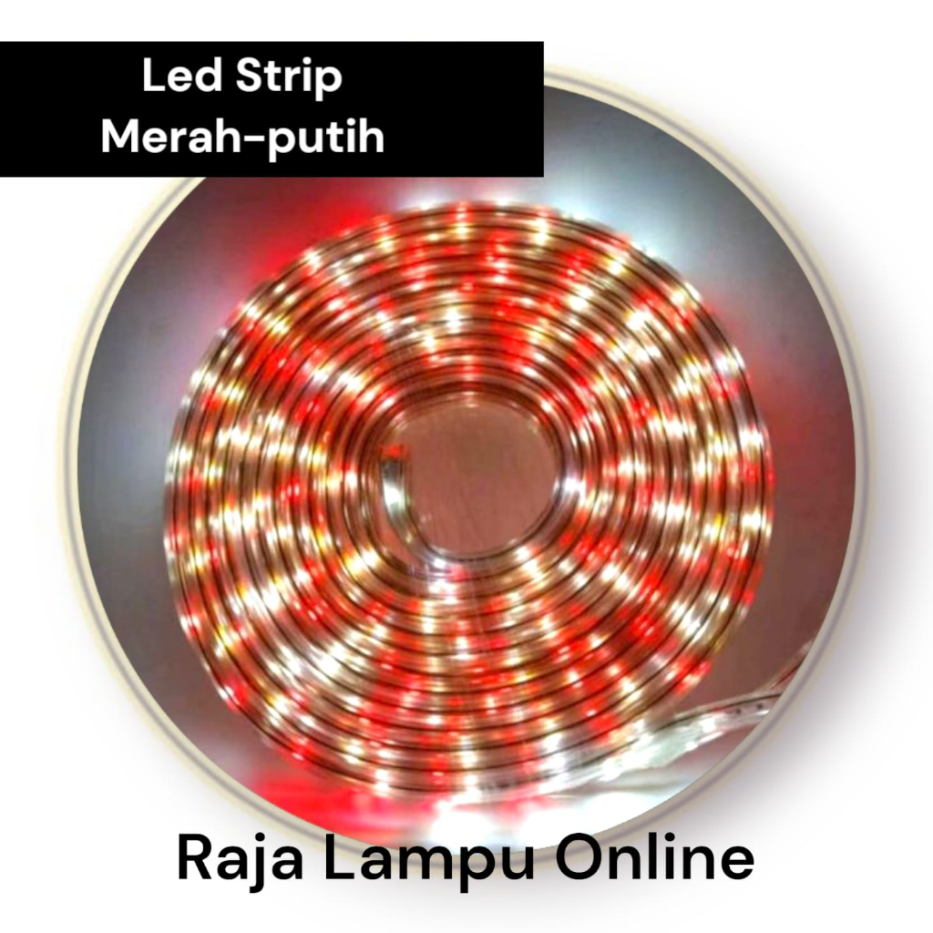 Jual LED STRIP 10Y WARNA-WARNI/MERAH-PUTIH/ LED STRIP SELANG / LAMPU ...