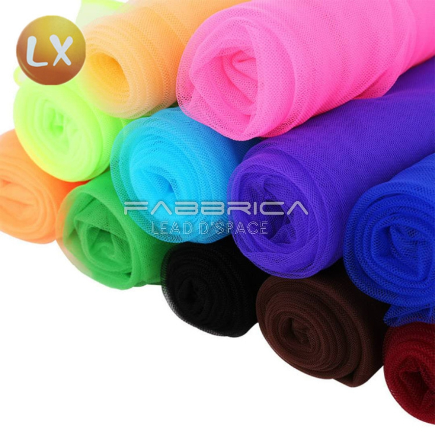 Jual Fabbrica - Kain Tile Polos Tulle Transparan Tule Kaku Lebar 130cm ...
