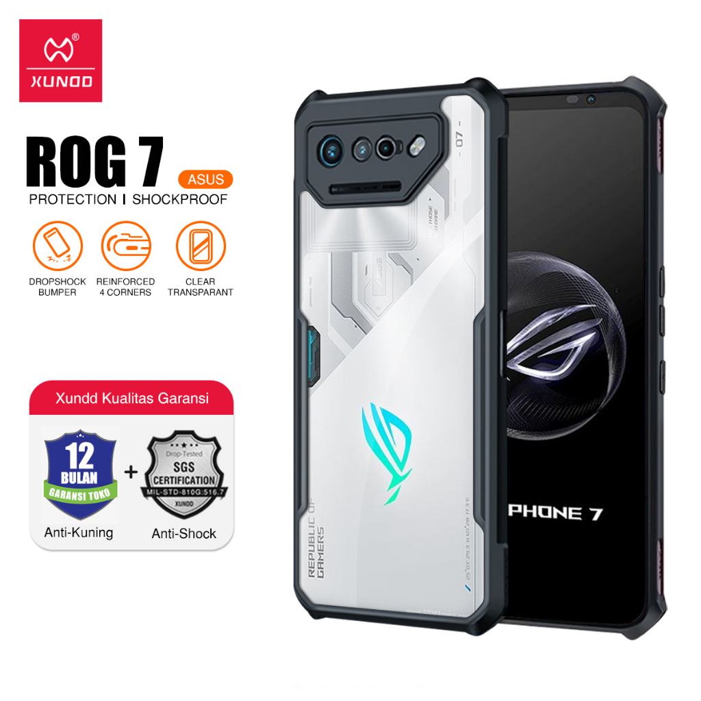 Jual XUNDD Case Untuk Asus ROG Phone 7 / Phone 7 Pro / Phone 7 Ultimate 6.78 inch Shockproof ...