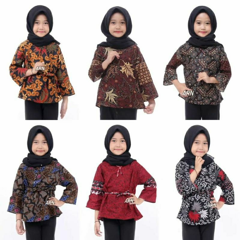 Jual BATIK ANAK || SERAGAM BATIK ANAK PRIA WANITA || BAJU BATIK ANAK ...