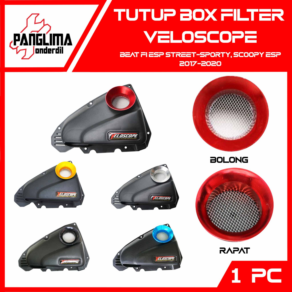Jual Box Filter Veloscope Beat FI eSP Street-Sporty 2014-2020 K25G-K81 ...
