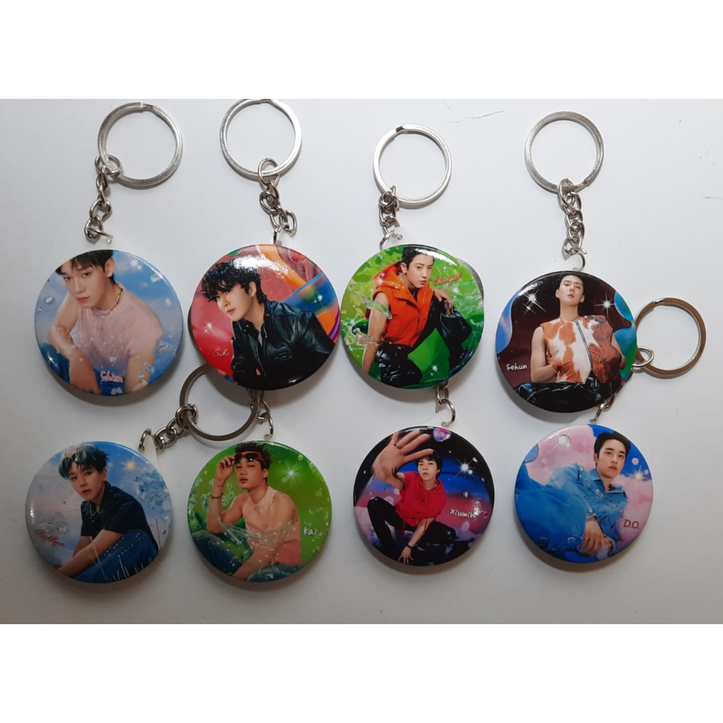 Jual Freebies Gantungan Kunci KPOP EXO/Freebies murah Ganci EXO/Bisa Custom desain sendiri ...