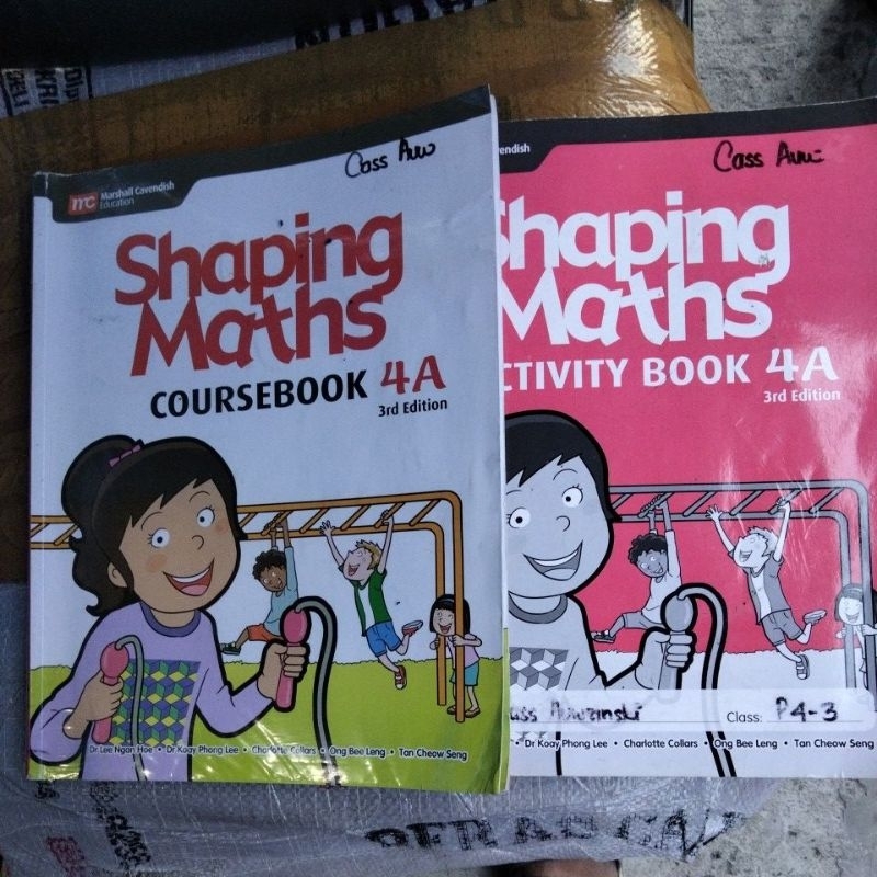 Jual Shaping Maths COURSEBOOK 4A dan ACTIVITYBOOK 4A (3rd Edition ...
