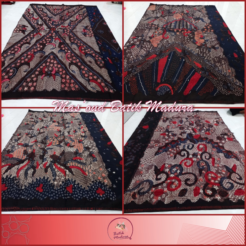 Jual Kain Batik Tulis Madura, Sarung Batik Madura Motif Baru | Shopee ...